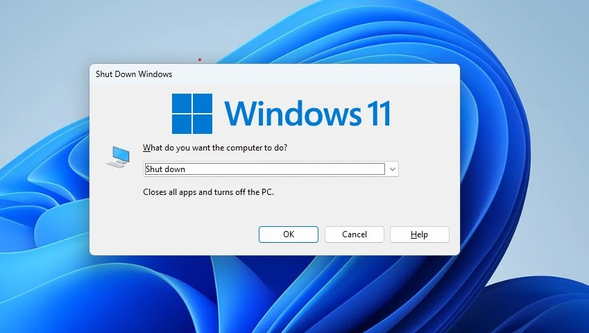 how to restart laptop with keyboard windows 11