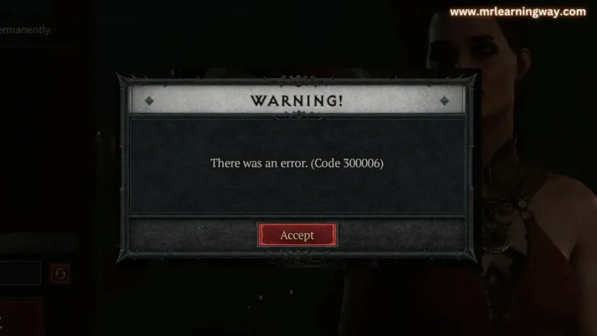 How to fix diablo 4 error code 30006 Easy Solve