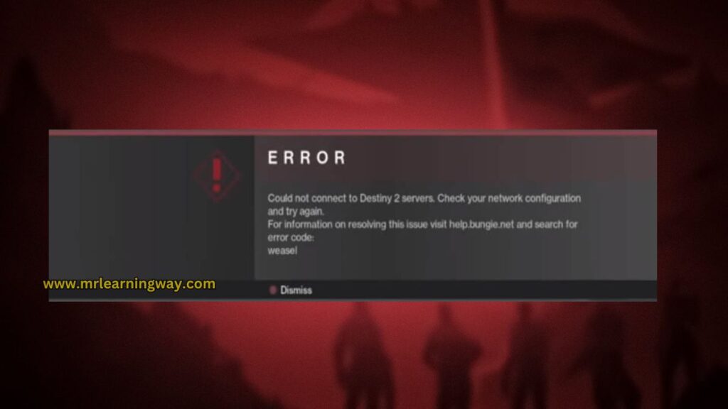 How to Solve bungie error code weasel in the Destiny 2 How to Solve bungie error code weasel in the Destiny 2