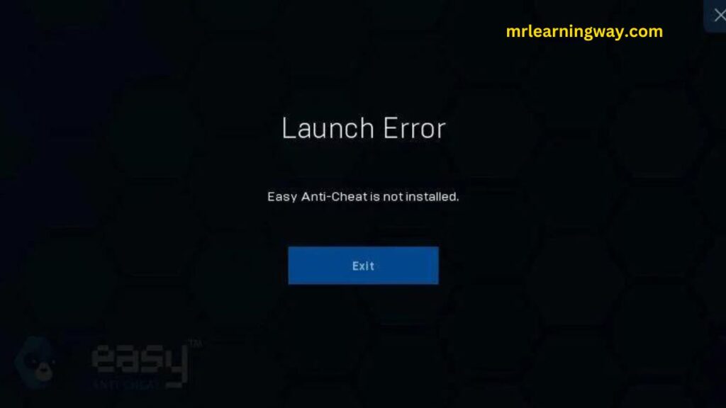 How to FiX Easy anti cheat is not installed Error Message