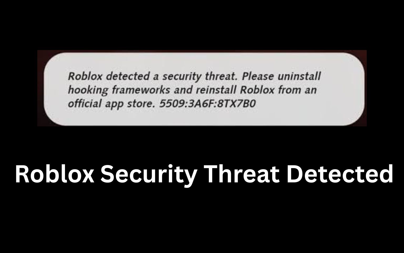 Fix Roblox Security Threat Detected – Complete Troubleshooting Guide